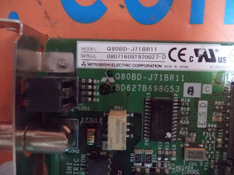 Mitsubishi Q80bd J71br11 裕益科技自動化設備可程式編碼器plc分散式控制系統dcs